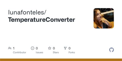Github Lunafonteles Temperatureconverter