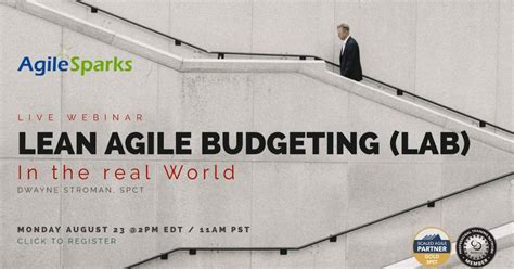 Webinar Lean Agile Budgeting LAB In The Real World AgileSparks