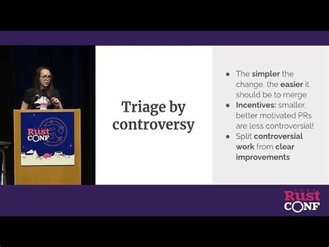 Free Video Your Open Source Repo Needs A Project Manager From Rust Class Central