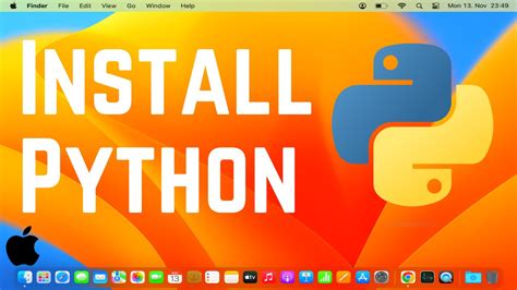How To Install Python On Mac Install Python On Macos 2024 Youtube
