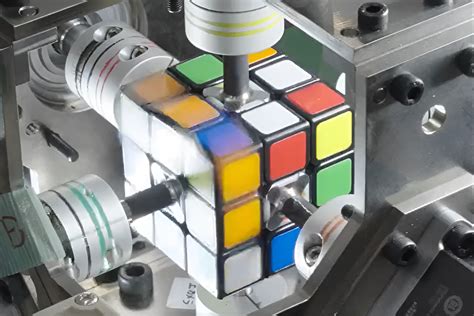 Robot Smashes Rubiks Cube World Record After Solving Puzzle In Literally The Blink Of An Eye