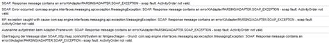 Solved Sap Xipipo Soap Fault Message Handling Help Sap Community