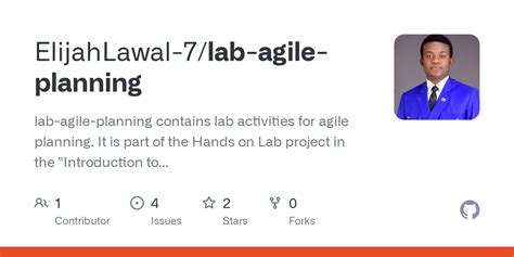 Github Elijahlawal 7lab Agile Planning Lab Agile Planning Contains