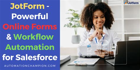 Jotform Powerful Online Forms And Workflow Automation For Salesforce