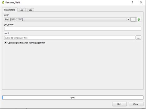 Getting Selected Layer Name In QGIS Modeler Geographic Information Systems Stack Exchange