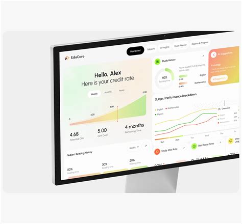 Educare Ai Edtech Saas Ui Ux Design And Branding Behance