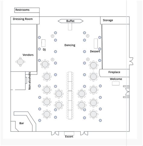 Proposed Layout Diagram For Event Venue