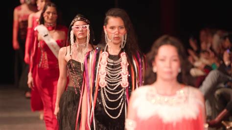 Fashion Show Spotlights Work Of Indigenous Designers Pbs News Hour