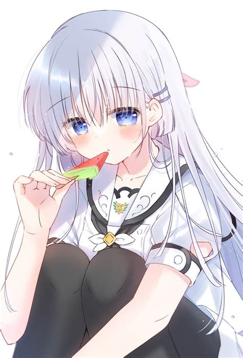 Key社插画师明的夏日口袋插画图片 Bobopic