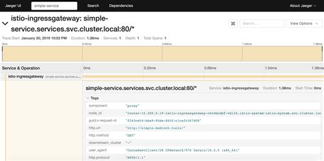 jaeger dashboard not displaying traces · issue 37 · microsoft bedrock