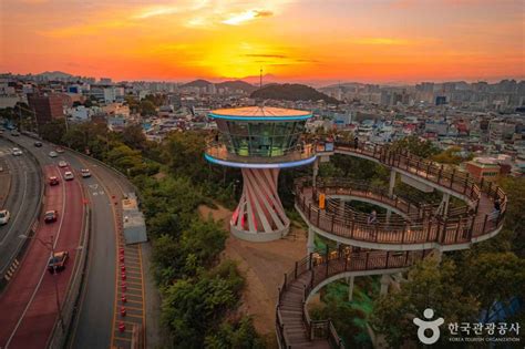 앞산 해넘이전망대 대구광역시 남구 가볼만한곳 관광지랭킹