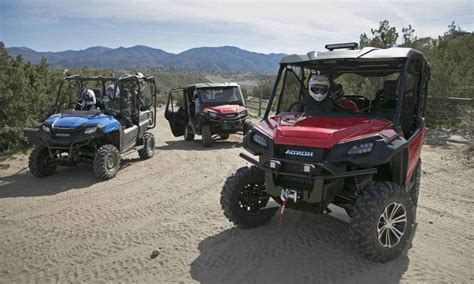 Honda Side By Side 4 Seater Pioneer 1000 5 Leading The Off Road Adventure