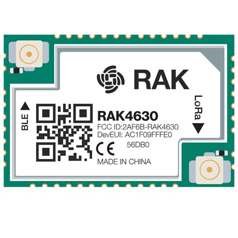 Rak4630 Lorawan Ble Module Datasheet Specs And Features