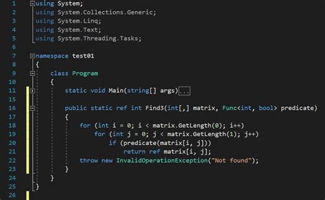 มีอะไรใหม่ใน Net Core 2 และ C 7 คุณสมบัติ Ref Return Ref Local กับ