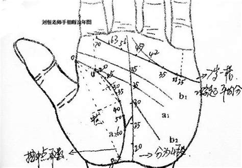 手相流年图解大全 手相流年图解 周易算命网