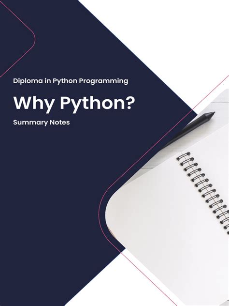 Python Lesson 1 Notes Pdf Python Programming Language Computer