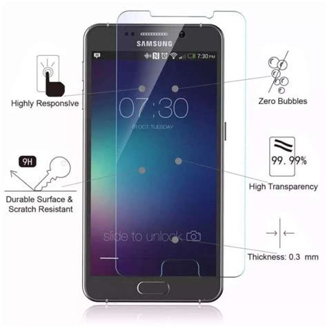 ฟิล์มกระจก ไม่เต็มจอ ซัมซุง โน้ต5 หน้าจอ 5 7นิ้ว Tempered Glass For Samsung Galaxy Note5 5 7