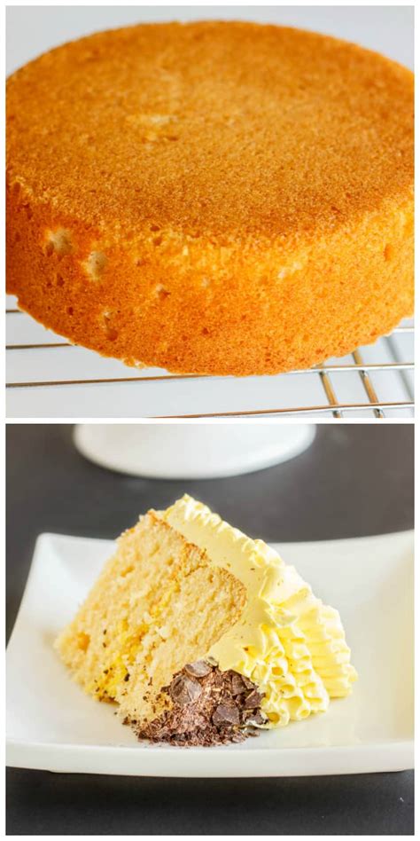 Basic Vanilla Cake Recipe The Cookie Writer