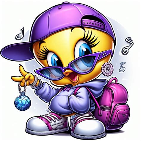 Pin By Luna Noel Seawolf On For My Sister In 2024 Tweety Bird Drawing Cartoon Character