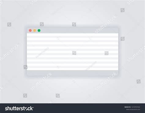 Vector Illustration Open Finder Dialog Box Stock Vector Royalty Free 1410797432 Shutterstock