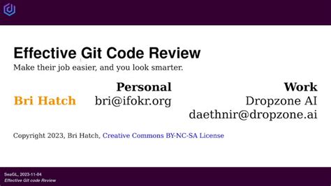 Effective Git Code Review Make Their Job Easier And You Look Smarter