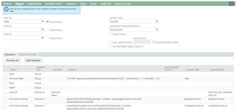 How To Easily Expose Netsuite Unapplied Customer Deposit Or Payment Amount In A Saved Search
