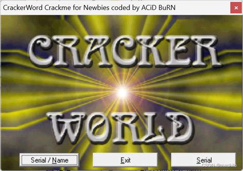纯ida使用案例，逆向acid burn实验报告，超详细解析。 ida使用实验 csdn博客