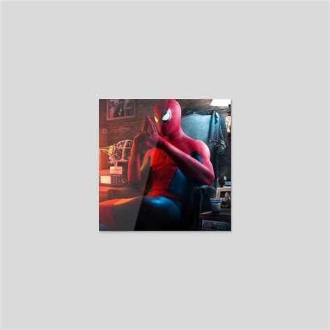 Spider Man Couch Meme Realistified An Art Print By Aleksa Stankovic Inprnt
