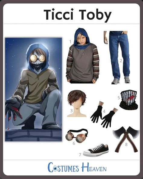 Last Minute Ticci Toby Costume Idea For Cosplay And Halloween 2024