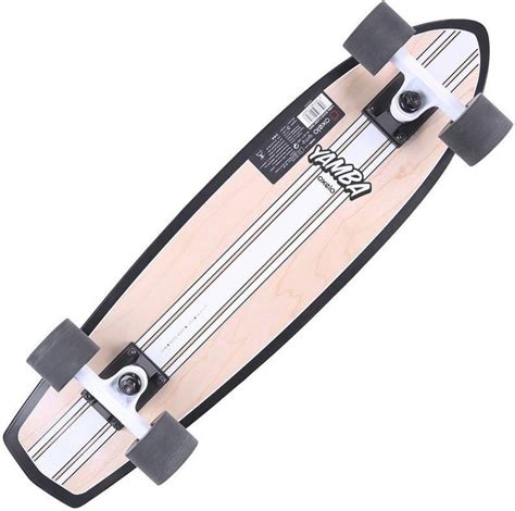 Oxelo by Decathlon Yamba Cruiser Skateboard Wood 7.25 inch x 27 inch ...
