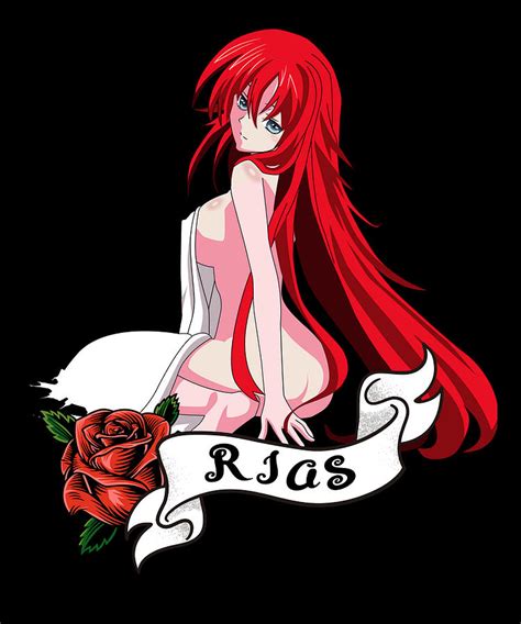 Retro High School Dxd Awesome For Movie Fan Digital Art By Anime Pixels