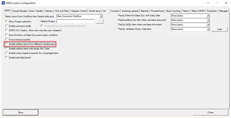 Goods Receipt Purchase Order Settings CompuTec Learn