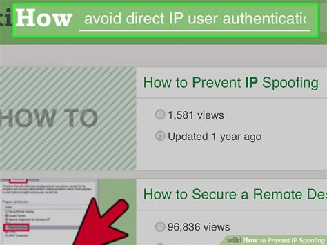 How To Prevent Ip Spoofing 7 Steps With Pictures Wikihow Tech