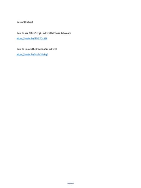 How To Use Office Scripts In Excel Pdf