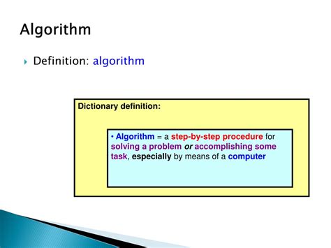 PPT Computer Algorithms PowerPoint Presentation Free Download ID 9308380