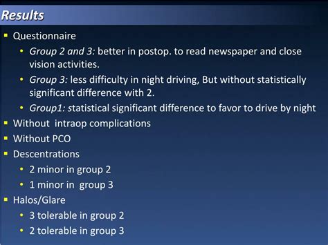 Ppt Eyediff Plus 3 50d Diffractive Multifocal Iol “a New Alternative” Powerpoint Presentation