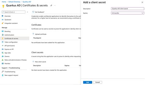 role based access control with quarkus and microsoft azure active
