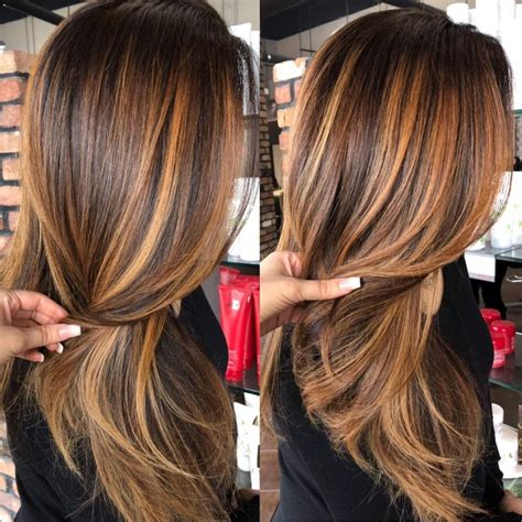 60 Looks With Caramel Highlights On Brown Hair Coiffures Coupes De