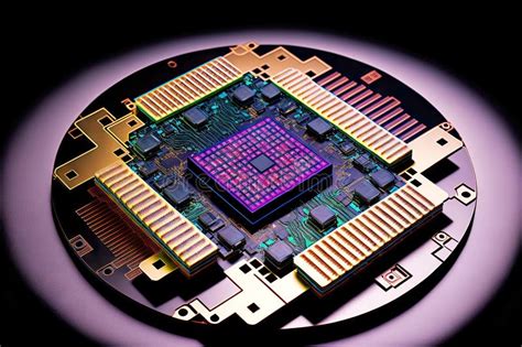 Microprocessor And Microcircuit Industry Wafer Semiconductor