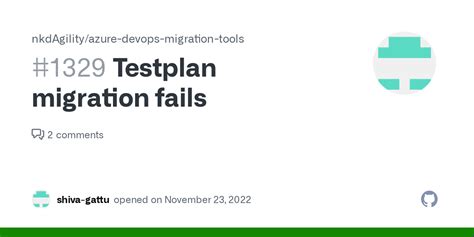 Testplan Migration Fails · Issue 1329 · Nkdagility Azure Devops