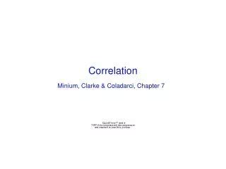 PPT CORRELATION PowerPoint Presentation Free Download ID 9714121