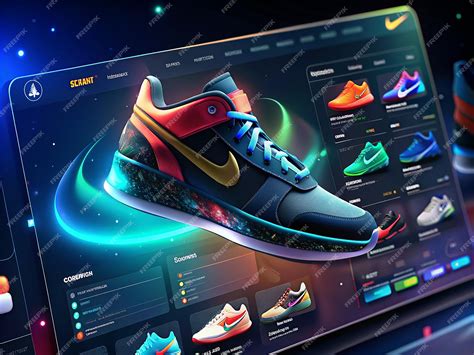 Premium Photo Seamless Nike Sneaker Customization Integration