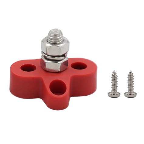 Hemoton Terminal Bus Bar V Distribution Block Terminal Block Vehicle Terminal Strip Walmart Com