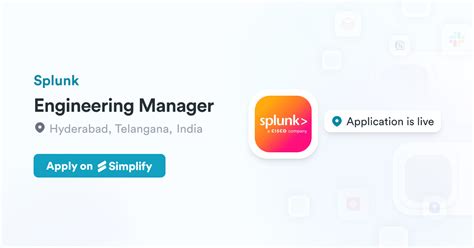 Engineering Manager Splunk Simplify Jobs