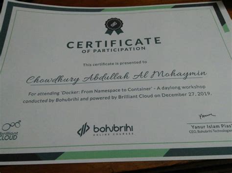 Docker Kubernetes Workshop Bohubrihi Systemengineering… Chowdhury Abdullah Al Mohaymin