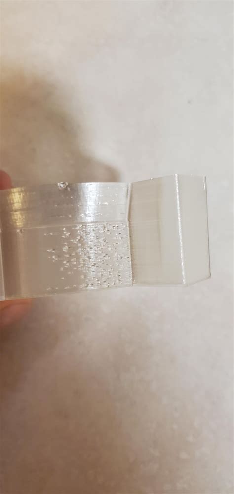blobs and pits only happening in vase mode and only happening where a