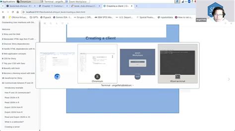 Outstanding User Interfaces With Shiny Communicate Between R And Js