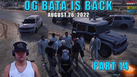 Part 14 August 26 2022 Series Of Og Bata Roleplay Update Of