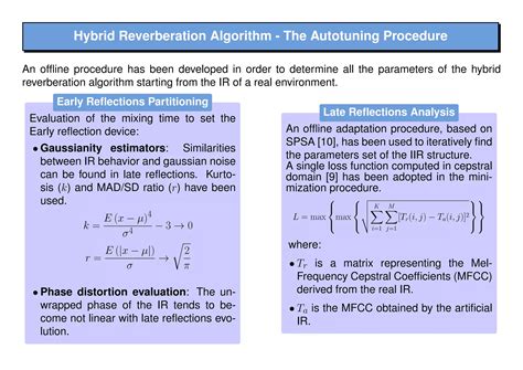 hybrid reverberation algorithm a practical approach pdf