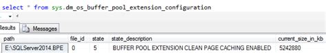 SQL Server 2014 Buffer Pool Extension